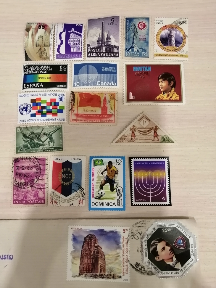 Stamps exchange IN-386